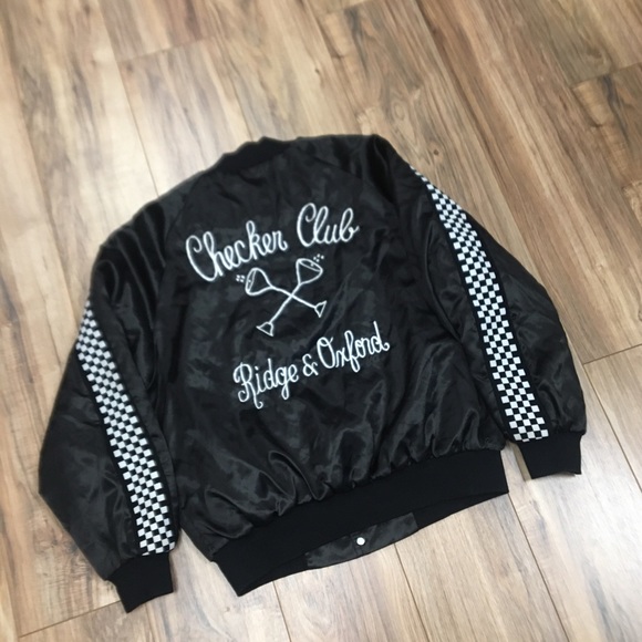 Vintage | Jackets & Coats | Vintage Checker Club Jacket | Poshmark